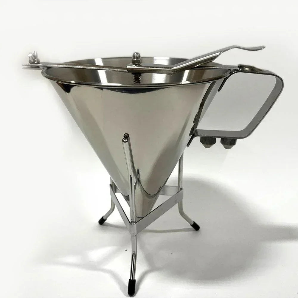 Stainless Steel Wax Pouring Funnel - Essential Tool for Controlled Pouring – Rama Candles
