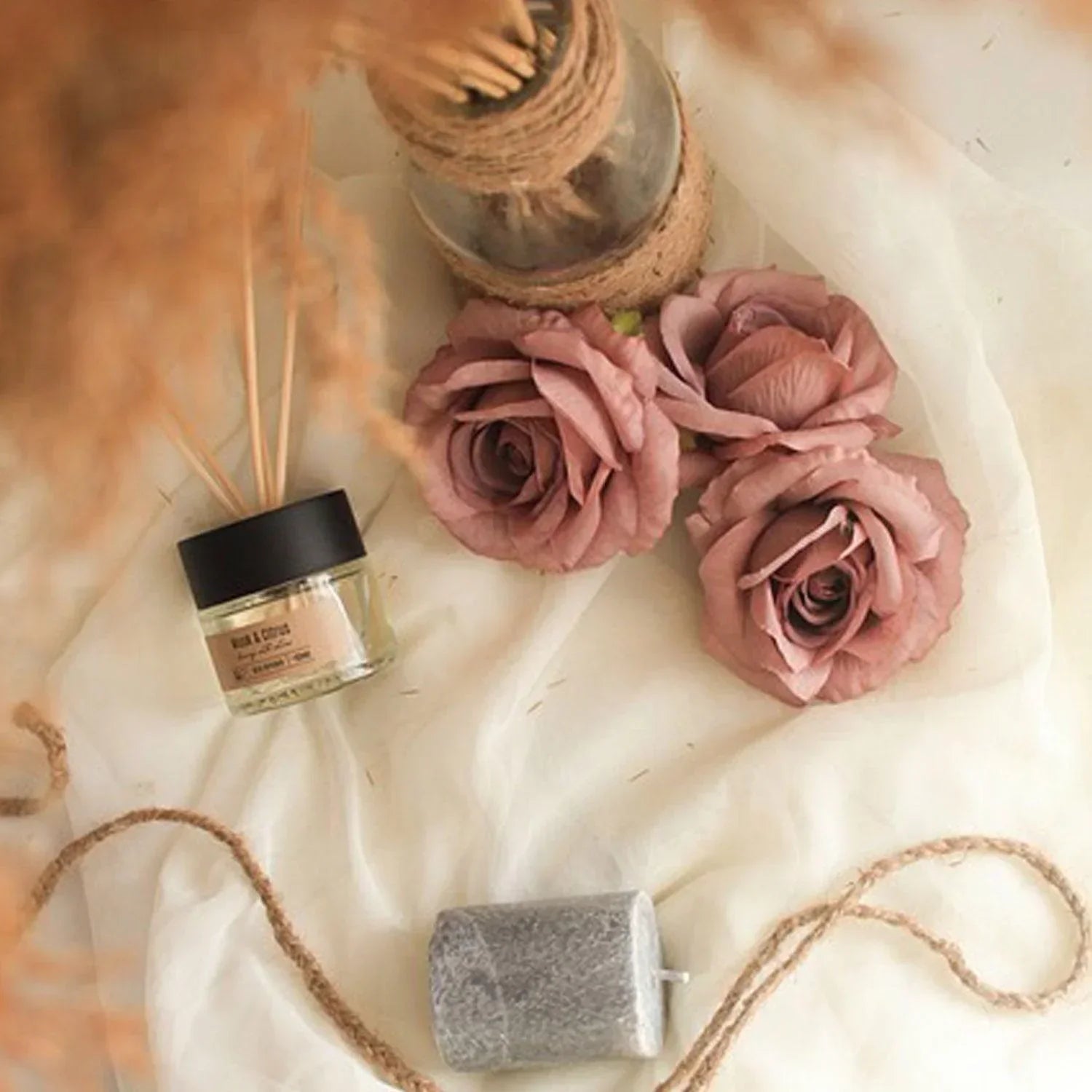 Smoked Vanilla Tuberose Fragrance Oil | Luxury Candle Scent – Rama Candles